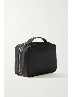 ANYA HINDMARCH Leather-trimmed Shell Pouch