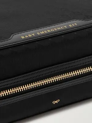 ANYA HINDMARCH Leather-trimmed Shell Pouch