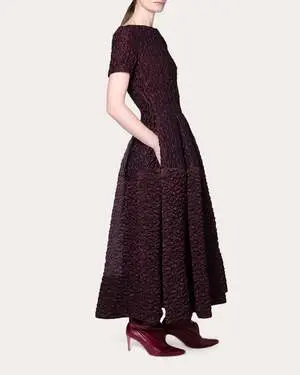 ROKSANDA Rune Cloqué Fit & Flare Dress