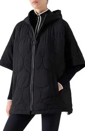 Akris Dot Quilted Short-sleeved Puffer Coat