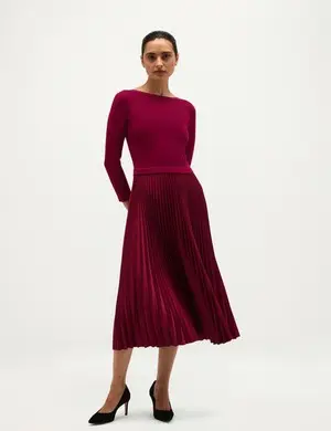 HOBBS LONDON Lucinda Knitted Dress - Callapink