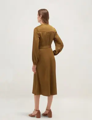 HOBBS LONDON Katia Belted Midi Dress