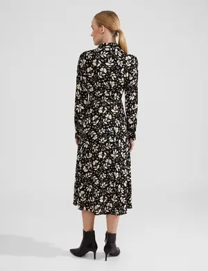HOBBS LONDON Georgina Floral Shirt Dress