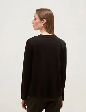 HOBBS LONDON Janey Ponte Long Sleeve Tunic Top