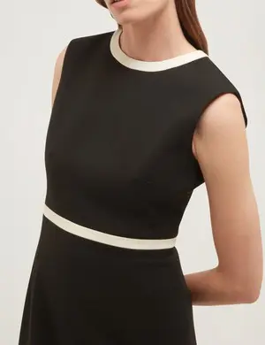 HOBBS LONDON Rosalind Contrast Sleeveless Dress