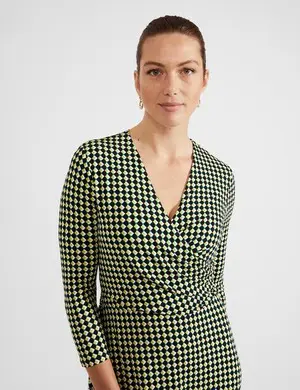 HOBBS LONDON Dina Wrap Jersey Dress