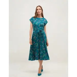 HOBBS LONDON Alba Dress - Lagoonmulti