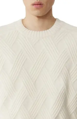 LANVIN Cable-knit Wool Sweater