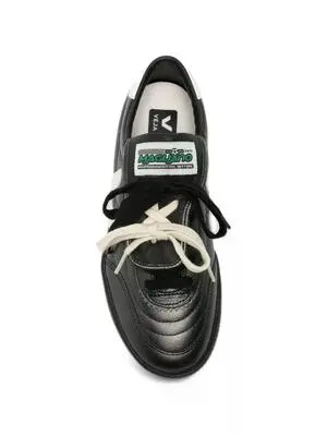 VEJA Logo-patch Leather Sneakers