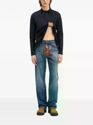 JEAN PAUL GAULTIER Le Étiquette Polo Shirt