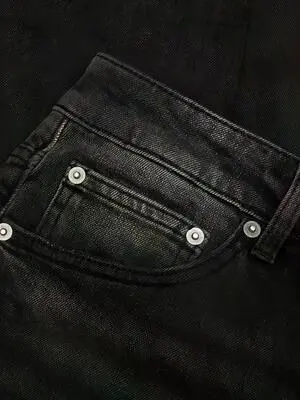 Ksubi Hazlow Logo-embroidered Jeans - Black
