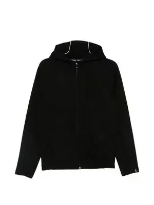 COLMAR Hooded Rib-knit Ski Sweatshirt