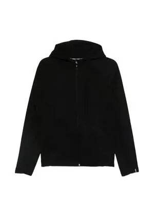 COLMAR Hooded Rib-knit Ski Sweatshirt - Blue