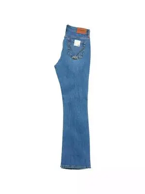 ROY ROGER'S Faded Flared-leg Jeans