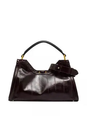 GIANNI CHIARINI Aurora Eel-print Tote Bag