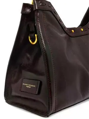 GIANNI CHIARINI Aurora Eel-print Tote Bag