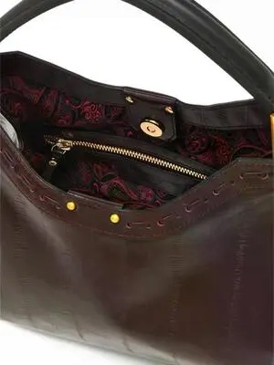 GIANNI CHIARINI Aurora Eel-print Tote Bag