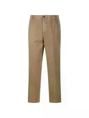 MYTHS Straight-leg Chino Trousers - Neutrals