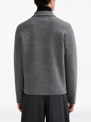 ROBERTO COLLINA Zip-up Chest-pocket Cardigan