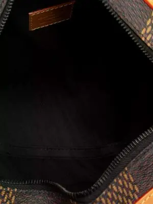 LOUIS VUITTON 2020 Nigo Giant Damier Ebene Monogram Soft Trunk Crossbody Bag