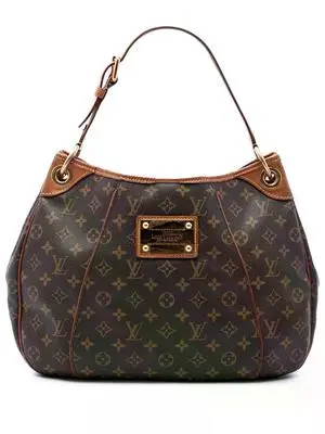LOUIS VUITTON 2012 Monogram Galliera Pm Shoulder Bag - Brown
