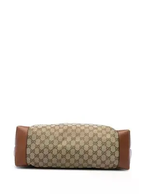 Gucci 2016-2026 Gg Canvas Web Tote Bag