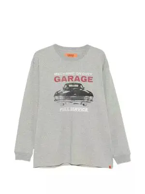 UNIVERSAL OVERALL Graphic-print Long-sleeve T-shirt