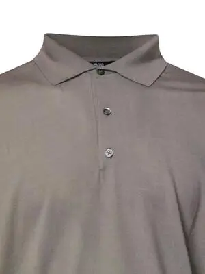 Alpha Studio Long-sleeve Polo Sweater