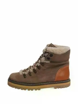 See By Chloé Eilieen Shearling-lined Ankle Boots