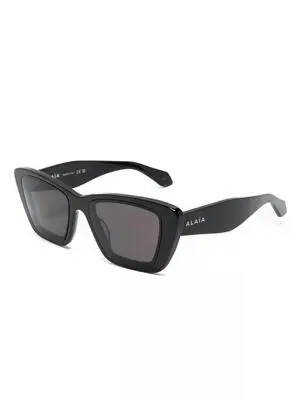 Alaïa Cat-eye Frame Sunglasses - Black