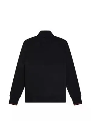 Fred Perry Quarter-zip Logo-embroidered Sweatshirt