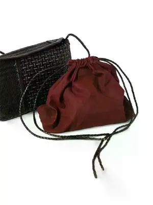 VIPERA Pillow Patch Woven Shoulder Bag