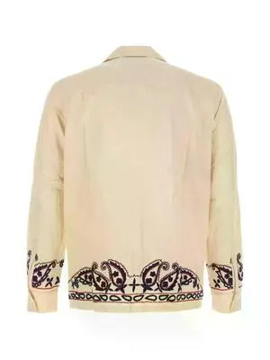 BAZISZT Memento Paisley-embroidered Shirt