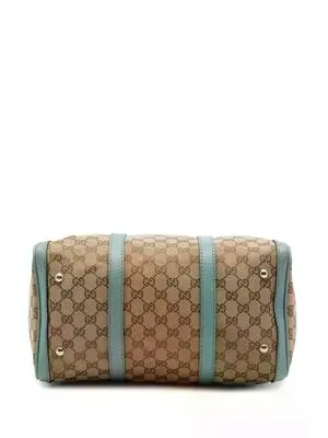Gucci 2016-2026 Medium Gg Canvas Joy Boston Bag Satchel