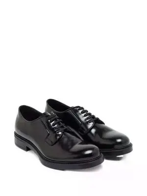 Prada Spazzolato Lace-up Derby Shoes