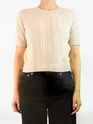 Rag & Bone Ribbed Short-sleeved Top
