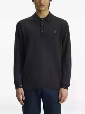 Fred Perry Long-sleeve Polo Sweater