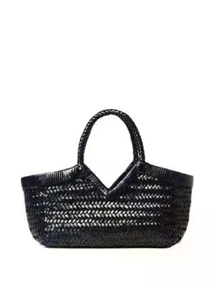 VIPERA Mini Woven Tote Bag - Blue