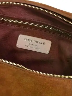 COCCINELLE Small Lizzie Suede Tote Bag