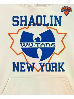 Mitchell & Ness X Wu-tang X Nba New York Knicks Long-sleeve Hoodie