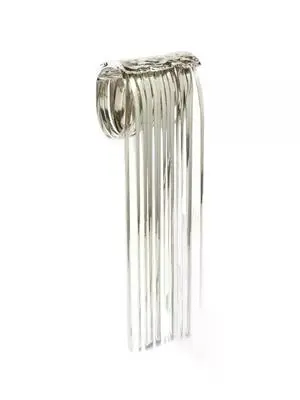 Sportmax Hammered Fringe-detail Bracelet