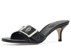 COACH Margot Sandals In Signature Jacquard Boots 2 - Black
