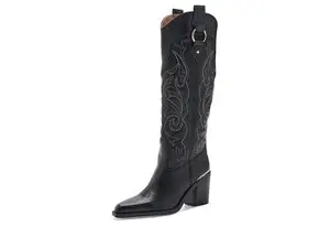 FRYE AND CO. Ashlyn Tall Deco Stitch Boots - Black