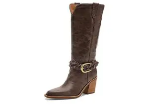 FRYE AND CO. Ashlyn Belted Boots - Brown