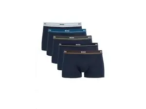 BOSS 5-pack Trunks Essential Underwear - Open Blue