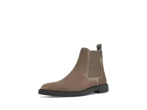 BOSS Calev Suede Chelsea Boots Boots - Medium Beige