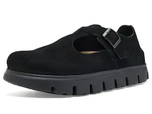 BIRKENSTOCK Paris Chunky Women's Clog Shoes Gray Taupe Black