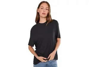 UGG Amarys Relaxed Rib T-shirts Clothing - Black