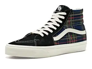 VANS U Sk8-hi Lace-up Boots - Plaid Black/multi