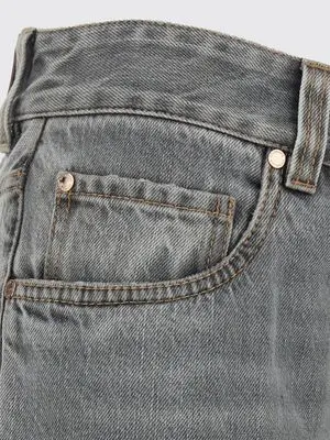 Brunello Cucinelli High-waisted Wide-leg Jeans In Denim With Monili